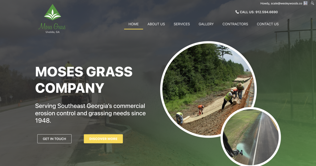The Commercial Erosion Control Experts - Moses Grass Company | High ...